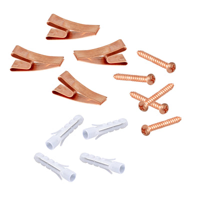 Copper 8-Piece Wire Wall Grid Set